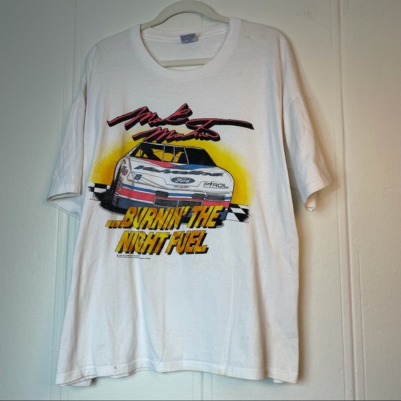 Vintage | Shirts | Vintage 993 Mark Martin Valvoline Burnin The Night ...